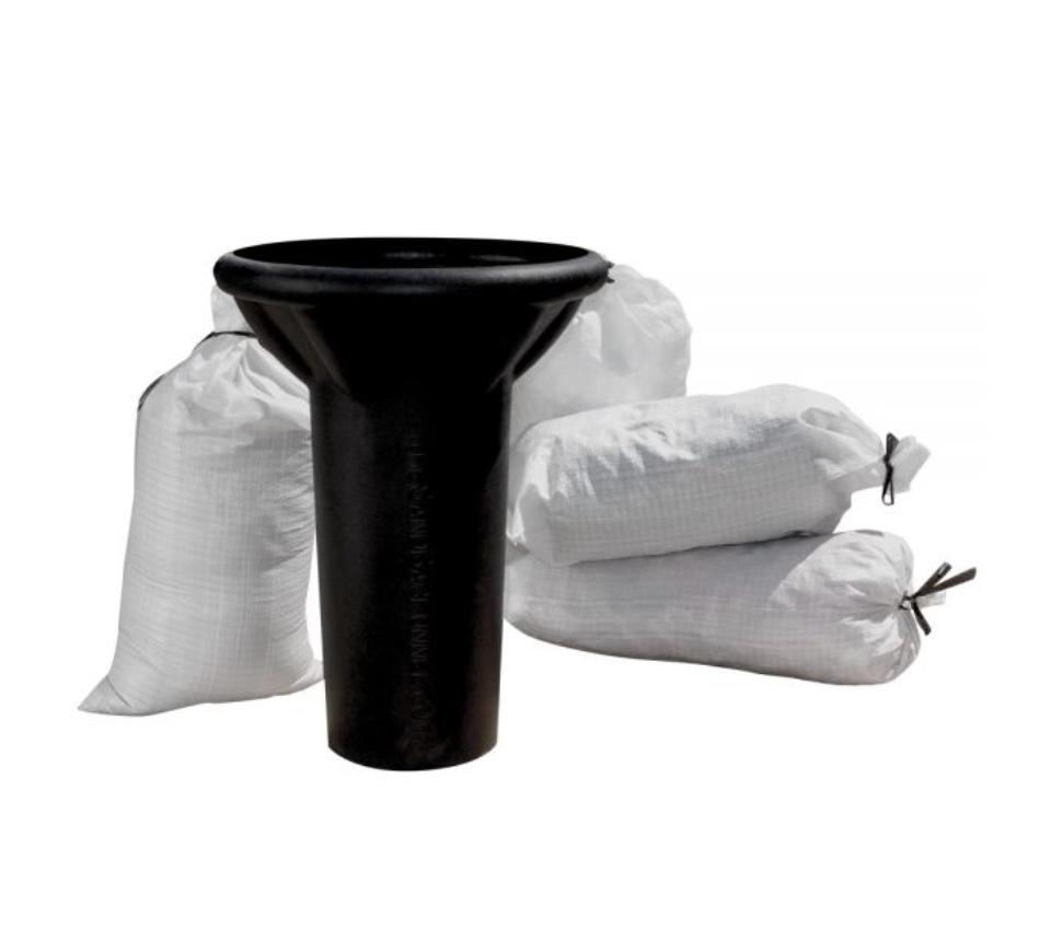 White Cap | SAND BAG FUNNEL