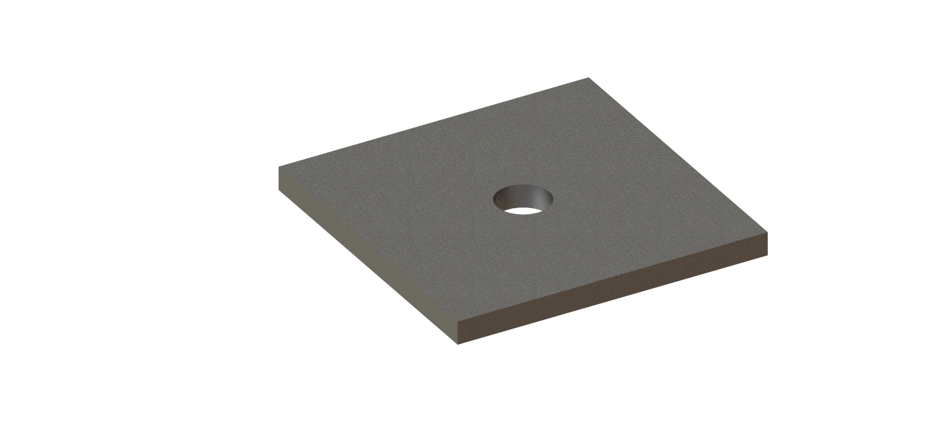 White Cap | Dayton Superior 1/4" x 3" x 4" Flat Hole Plate Washer 1/2 ...