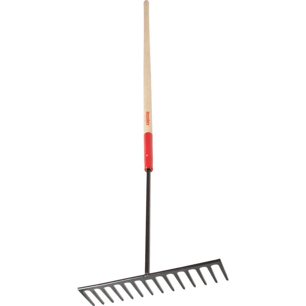 White Cap | Razor-Back 17" Asphalt and Tar Rake 78" Wood Hand