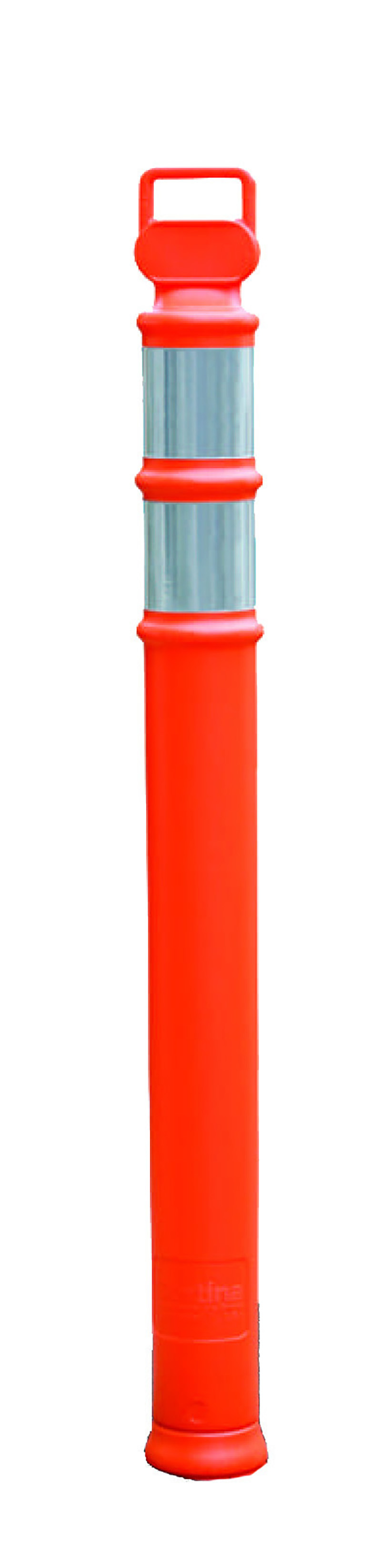 White Cap | Cortina Safety Products EZ GRAB 45 in. Orange Delineator Post
