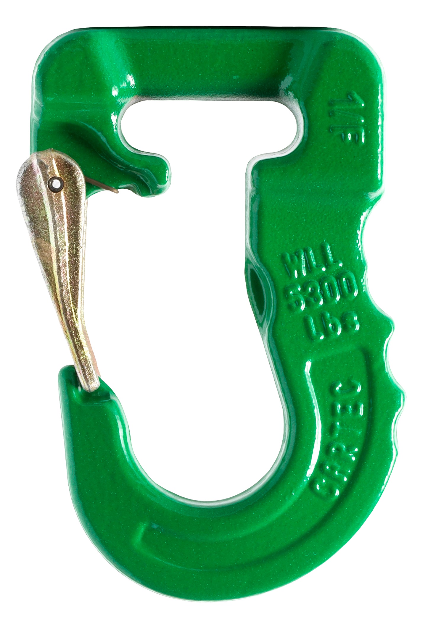 White Cap | Lift-All EN60 Green Direct Connect Hook