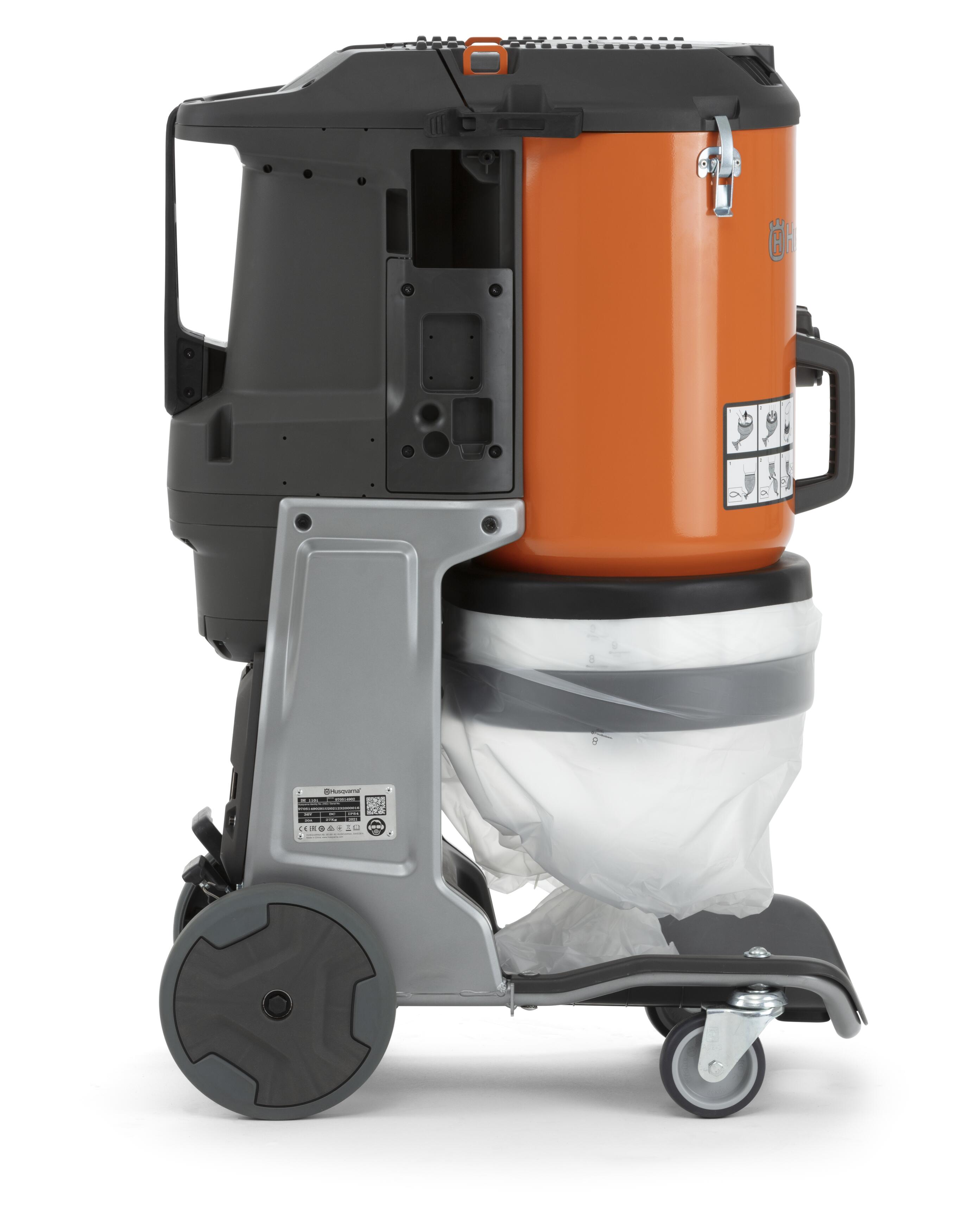 White Cap | De 110 Hepa Dust Extractor 120V 1.5Hp Dust Collecter Husqvarna