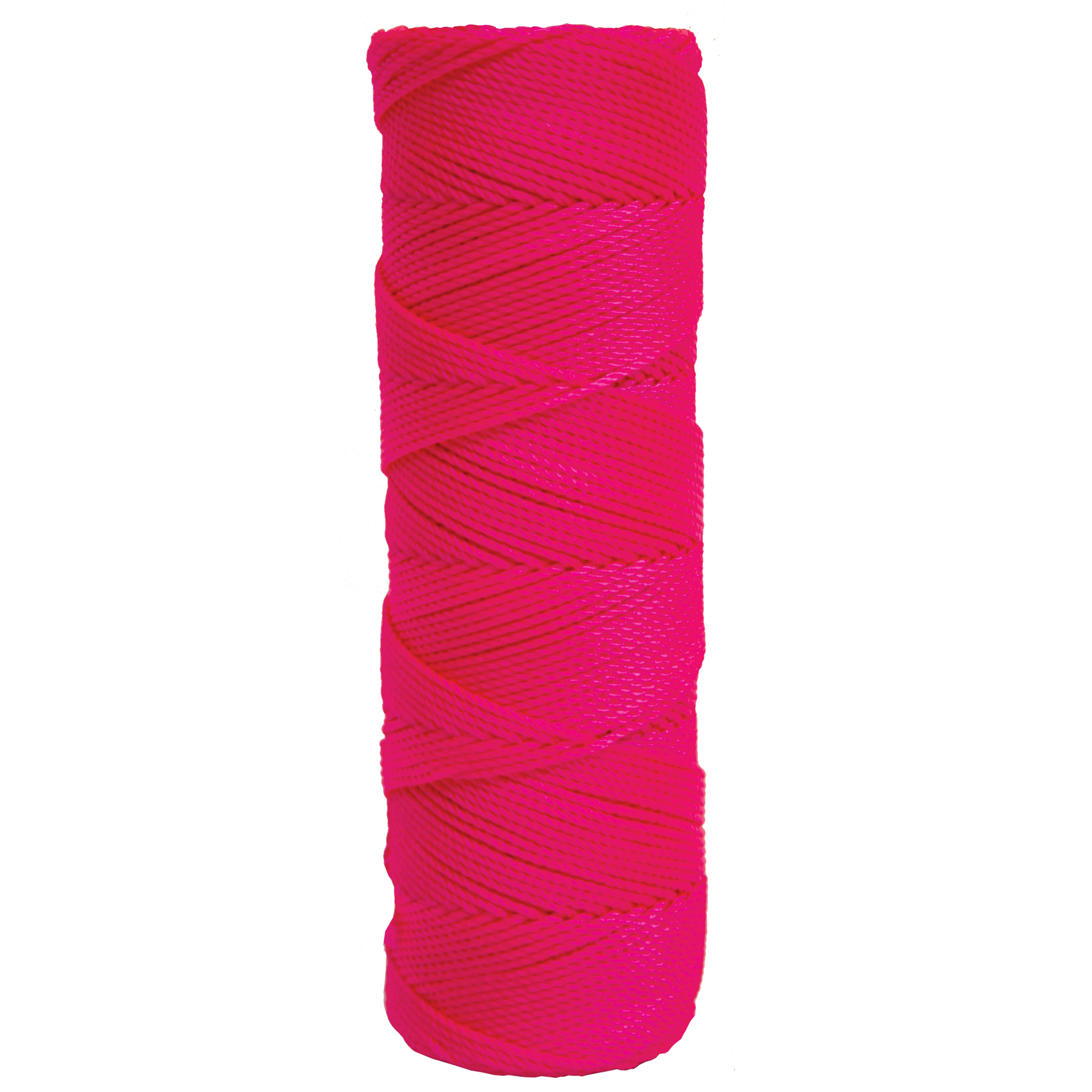 White Cap | Kraft Tool 3/4" 350' Fluorescent Pink Nylon Twisted Masons Line
