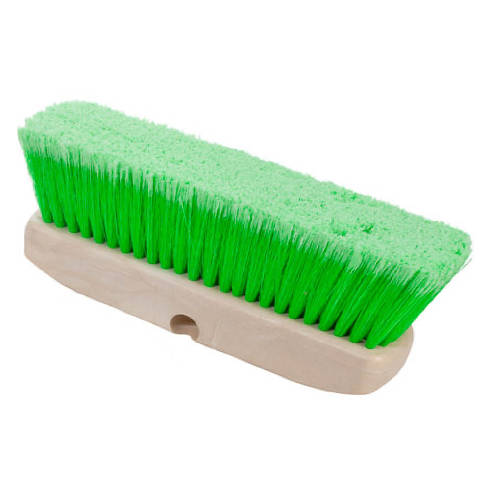 White Cap | GREEN FLAGGED PLASTIC WINDOW BRUSH