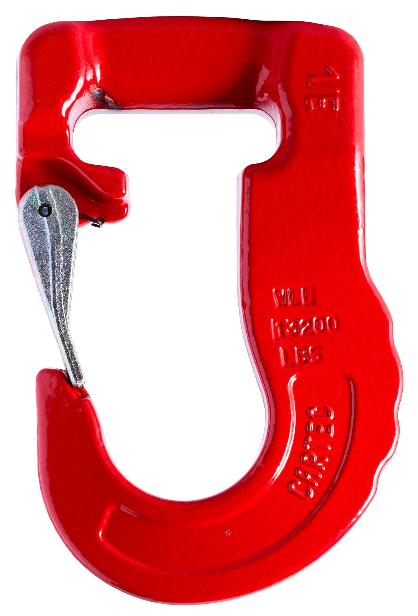 White Cap | Lift-All EN150 Red Direct Connect Hook