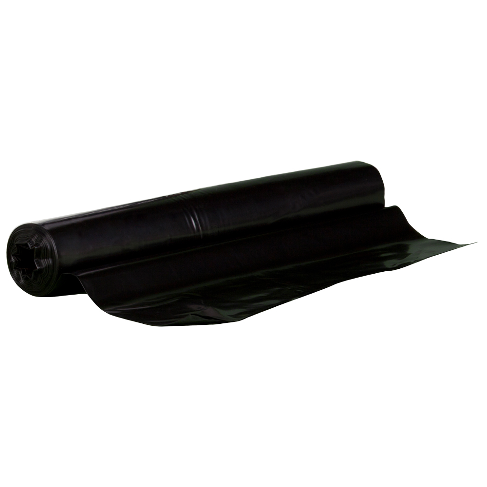 White Cap | 6MIL 10' X 100' Black Polyfilm Visqueen