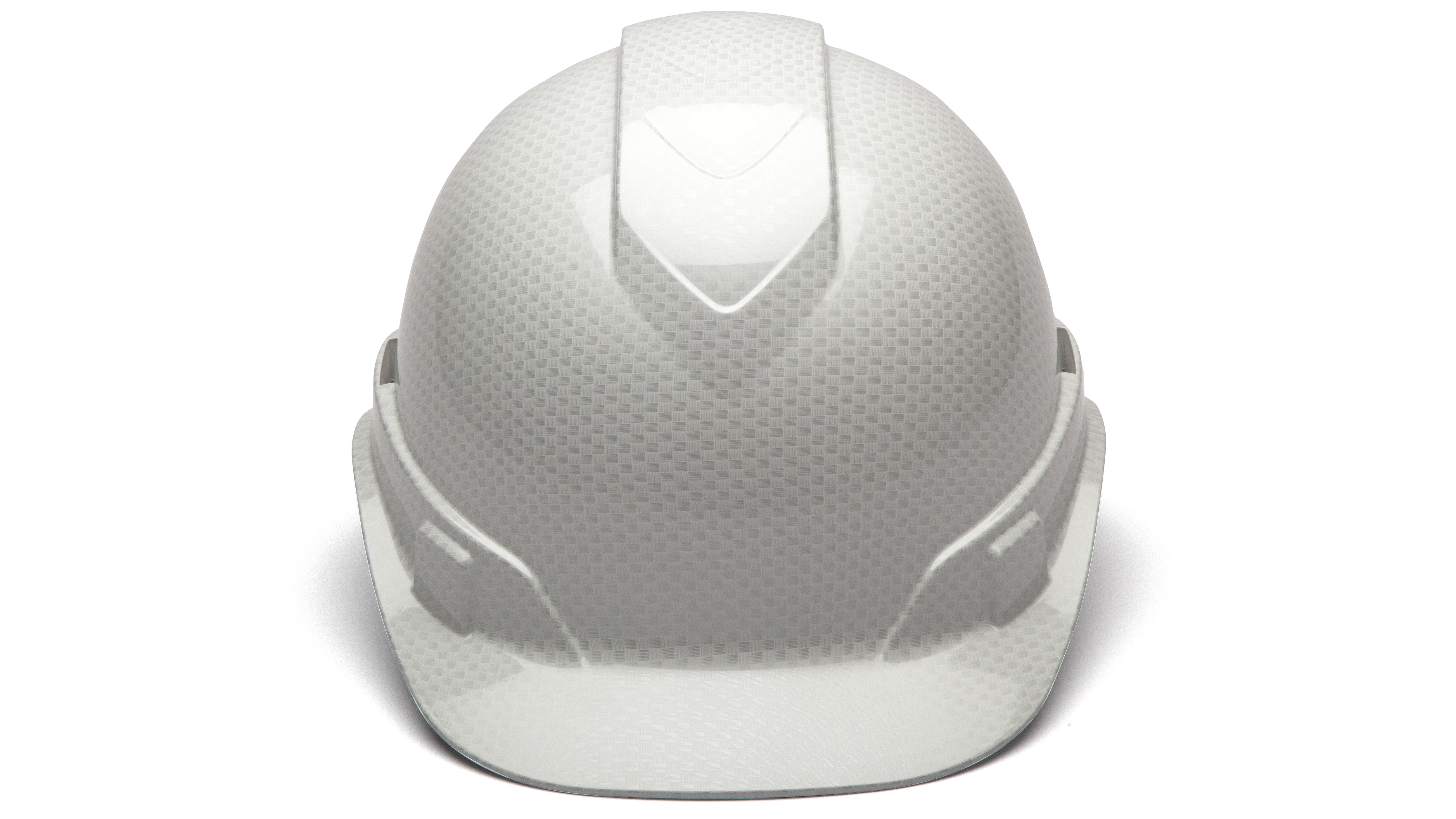 White Cap | Pyramex White Shiny Graphite Pattern Ridgeline Cap Style ...