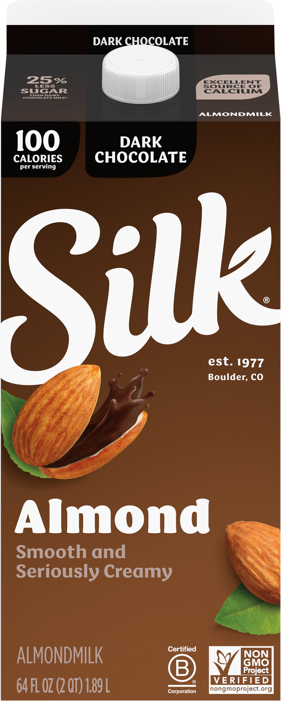 Calories in Unsweetened Vanilla Almond Milk from Trader Joe's