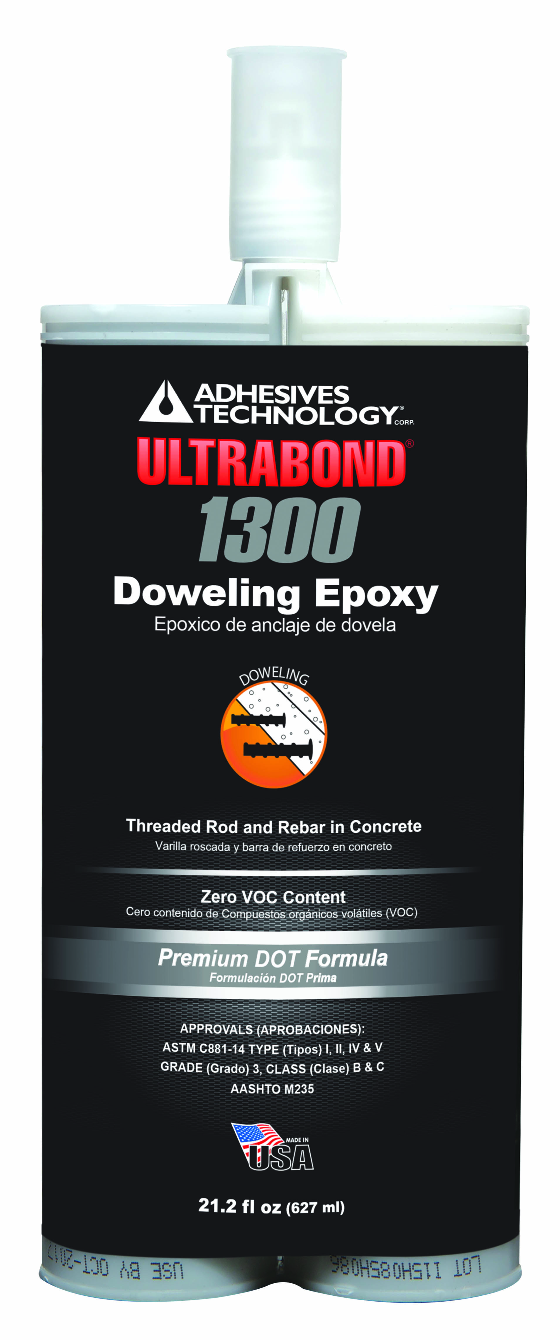 White Cap | Adhesives Technology Ultrabond 1300 High-Strength, Non-Sag ...