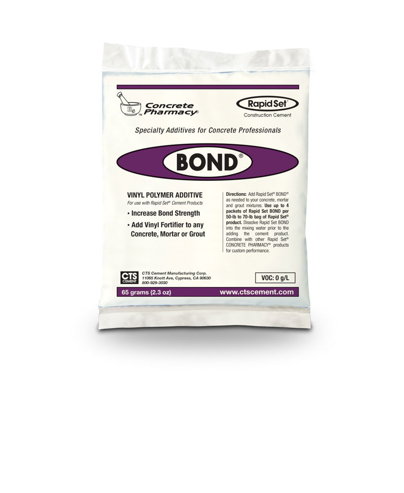 White Cap | 65 GRAM BOND ADDITIVE RAPID SET CTS