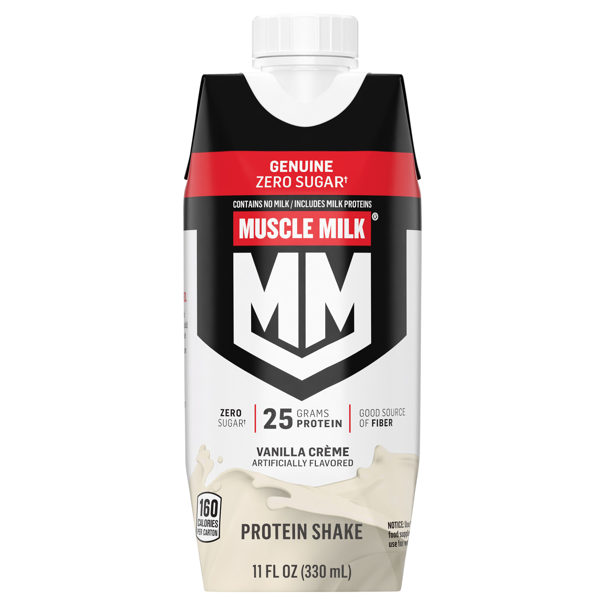 Calories in Protein Shake, Chocolate, Genuine from Muscle Milk