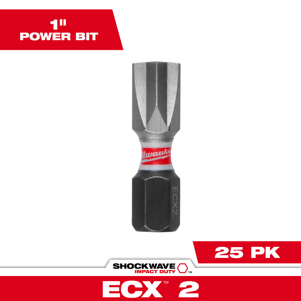 White Cap | Shockwave Impact Ecx #2 Insert Bit