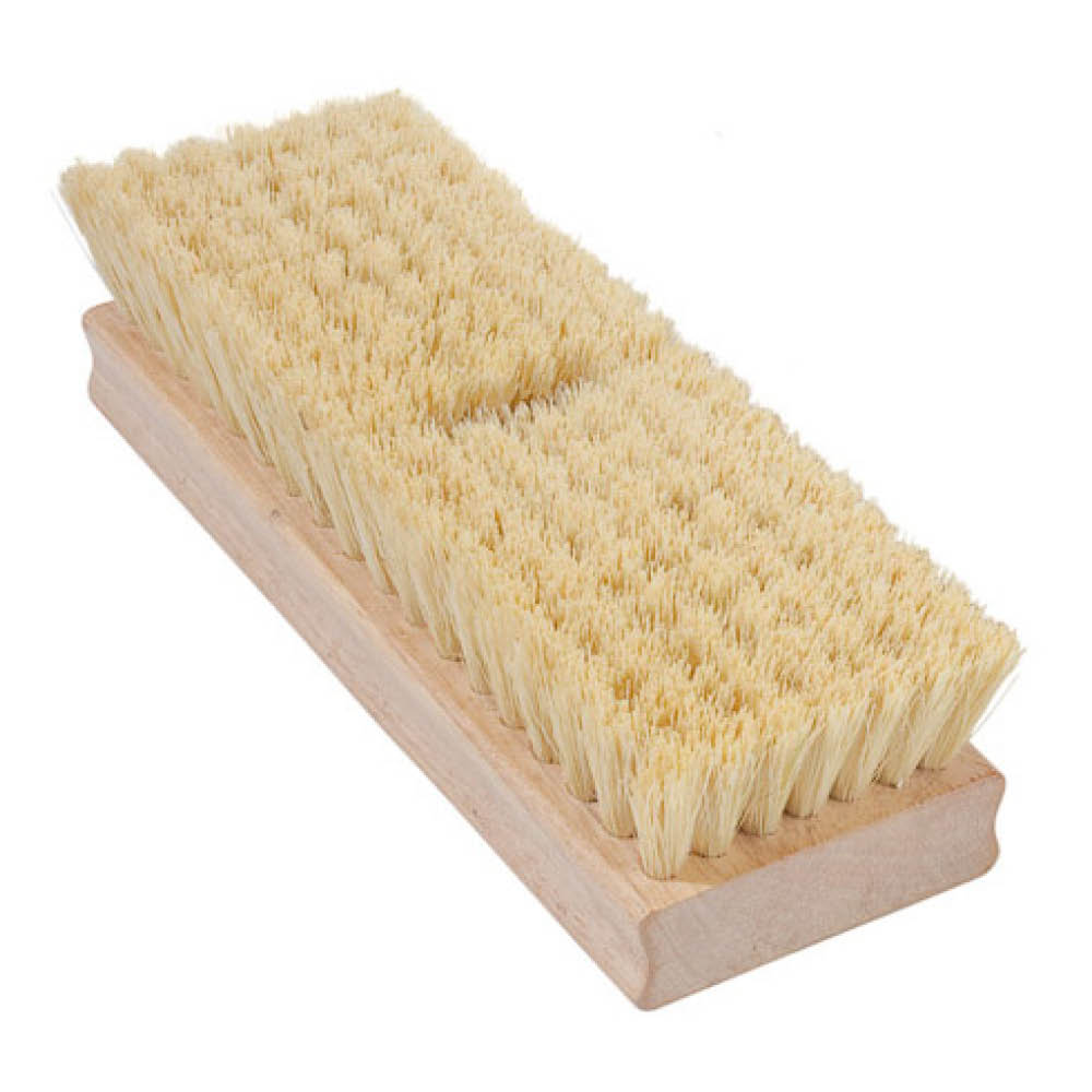 White Cap | Magnolia Brush Threaded Acid Scrub Brush Without Handle