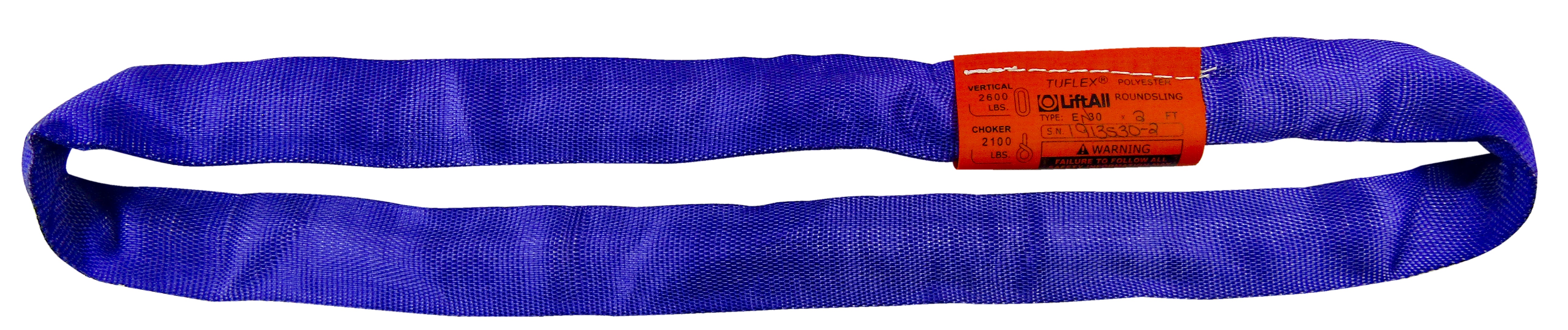 White Cap | Lift-All 4' Purple Endless Round Sling