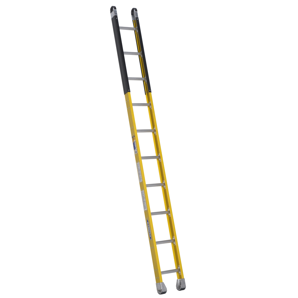 White Cap | Werner 10' Fiberglass Manhole Ladder Type 1Aa 375 lb. Rating