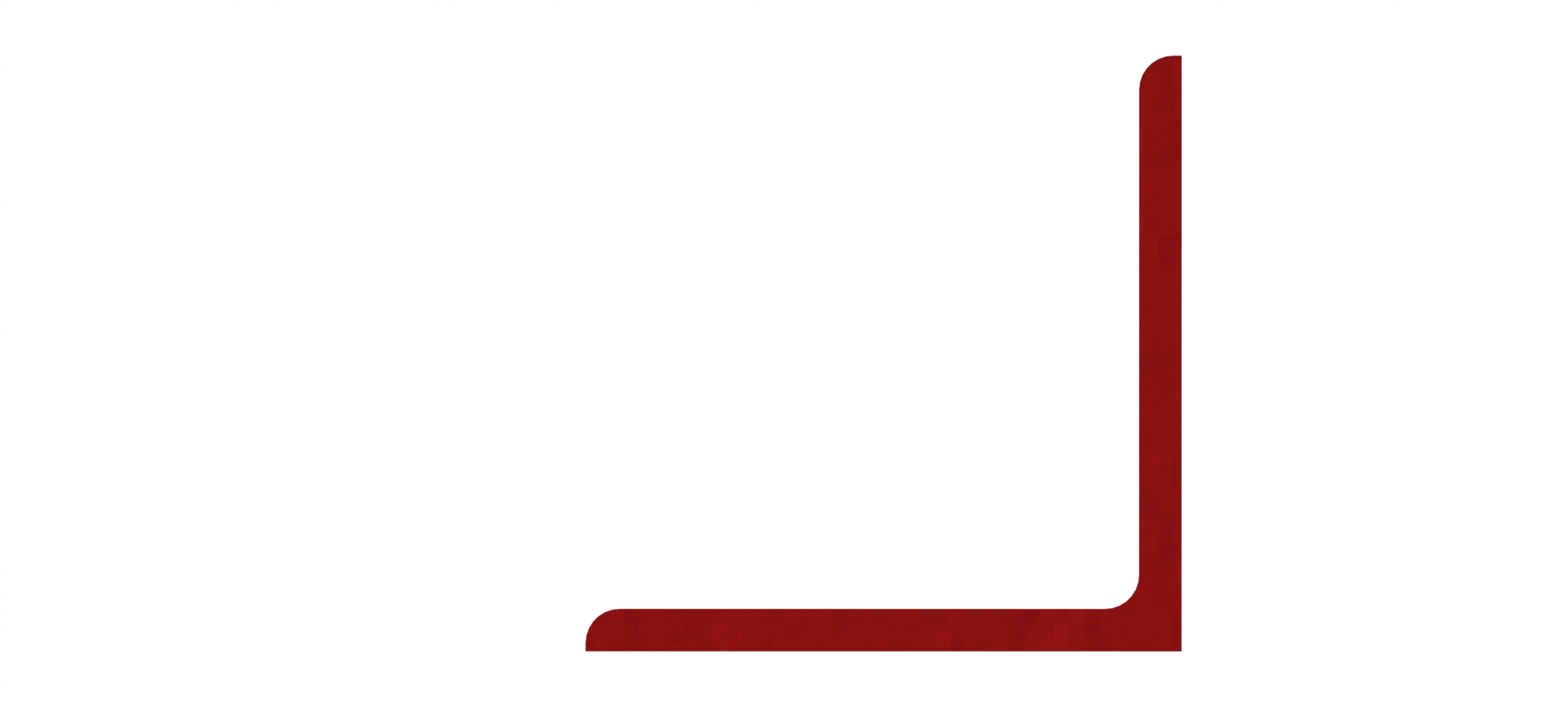 White Cap | Symons Steel-Ply 4' Steel Filler Angle