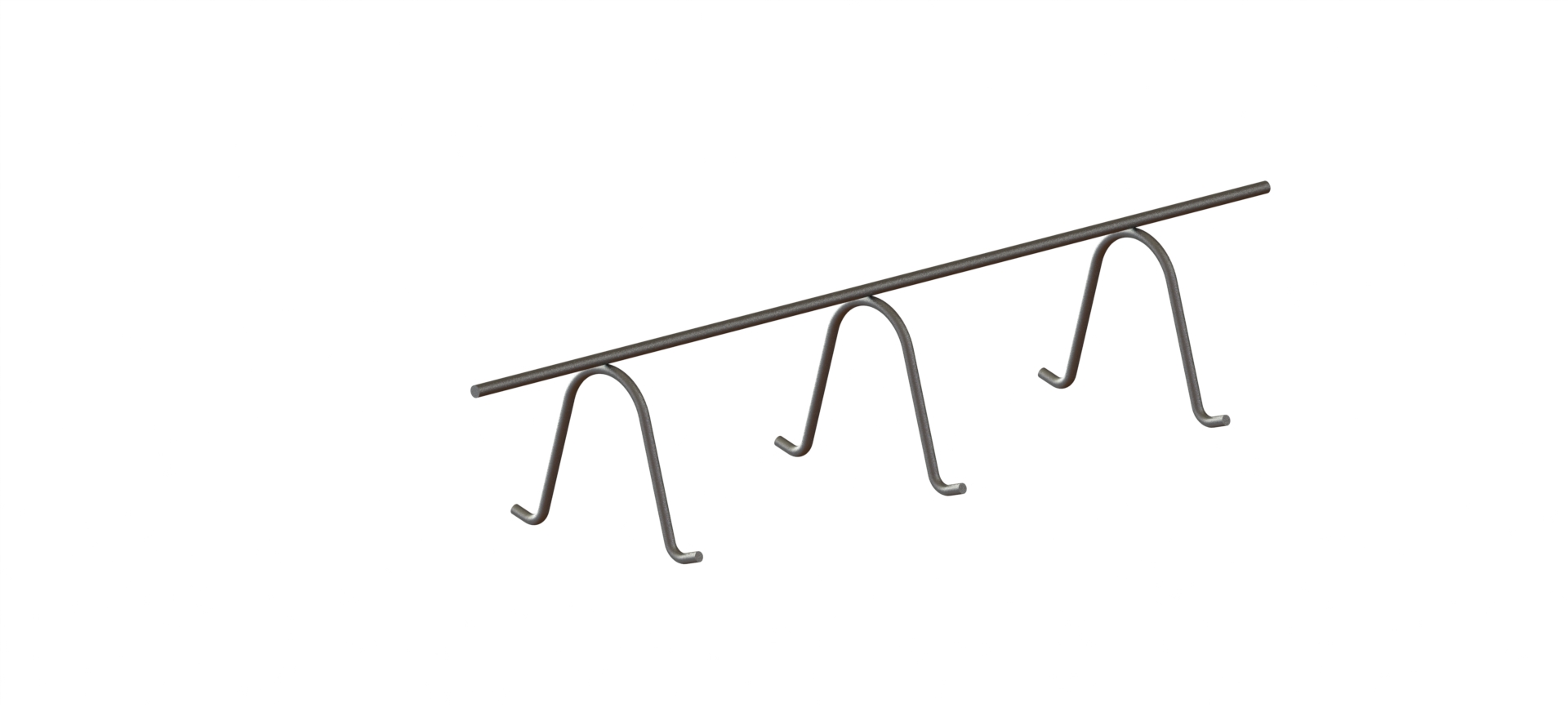 White Cap | Dayton Superior CHCU 5' x 4" Epoxy Coated Metal Continuous ...