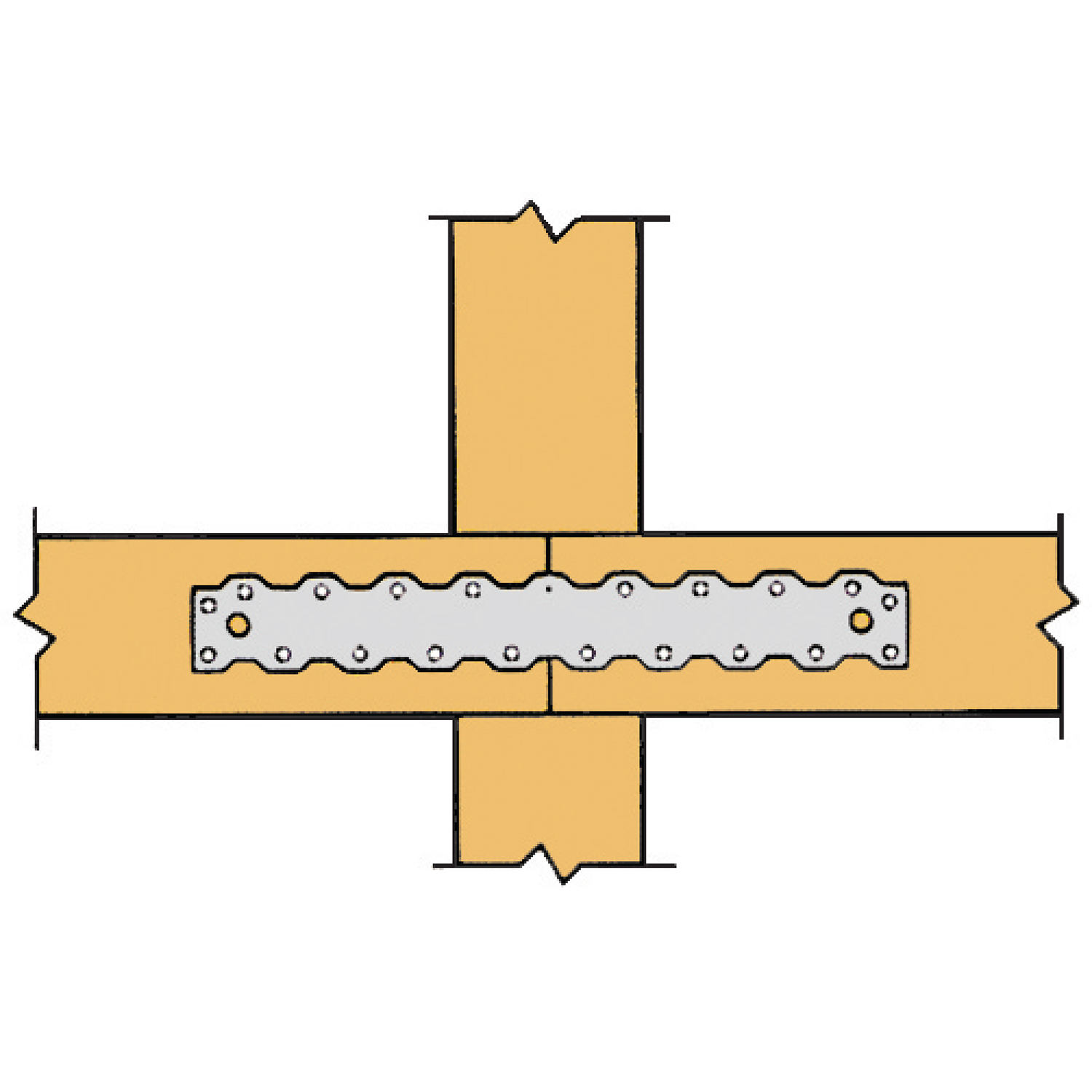 White Cap | Simpson Strong-Tie 16.312 x 2.062" 20 ga G90 Galvanized ...