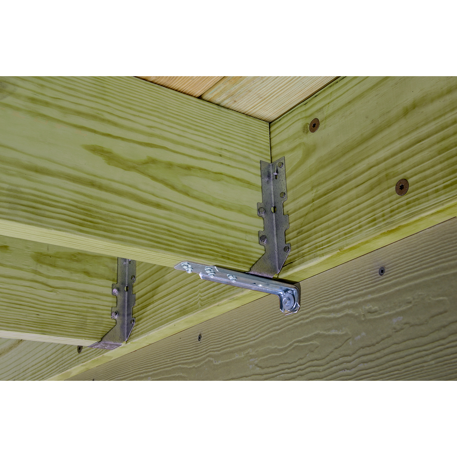 Simpson Strong-Tie DTT Series 14 ga ZMAX Coated Steel Deck Tension Tie ...