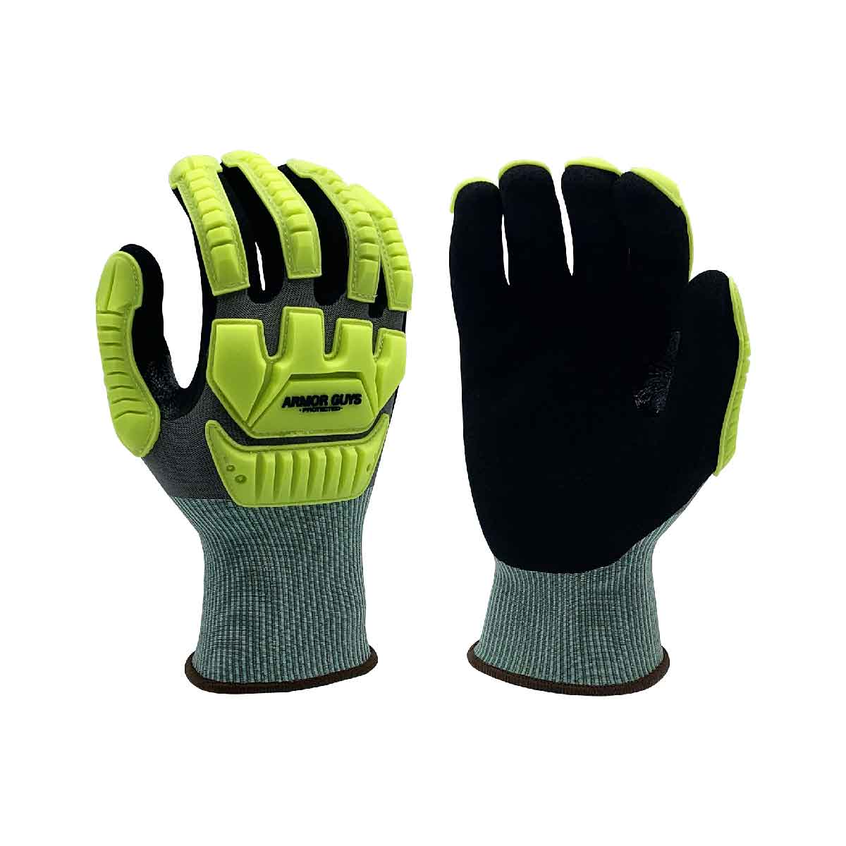 White Cap | Armor Guys Large Gray 18g Glove with Kyorene Pro Graphene ...