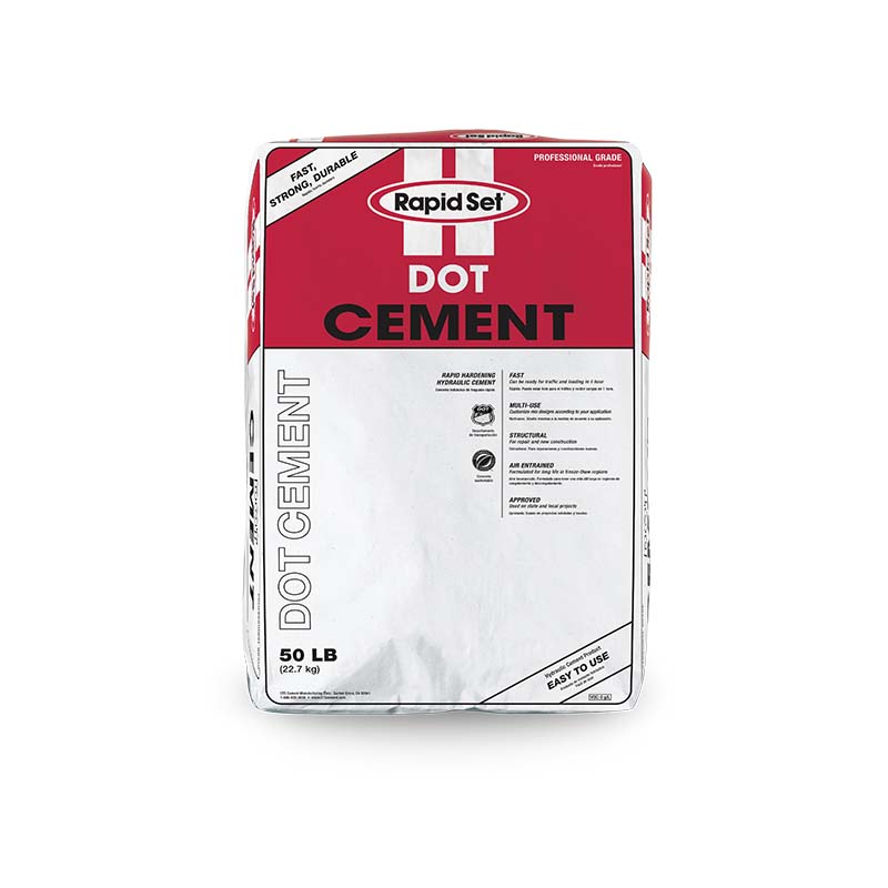 White Cap | Rapid Set Orange DOT Repair Mix 55 lb. Bag