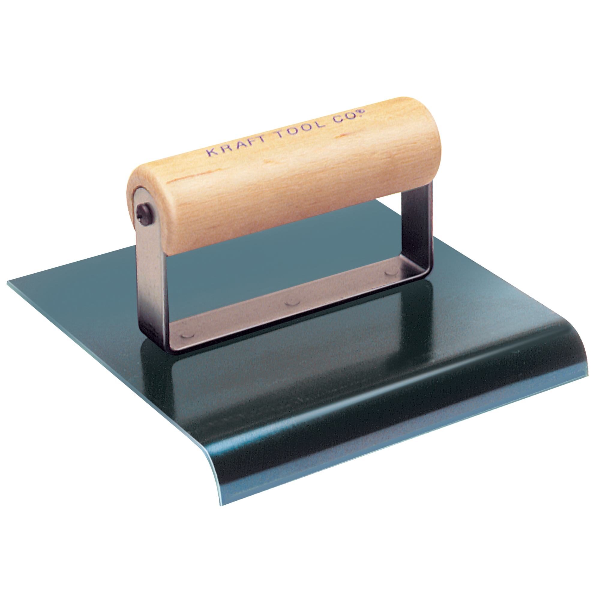 White Cap | Kraft 6" x 6" 1/4" Radius Blue Steel Hand Edger