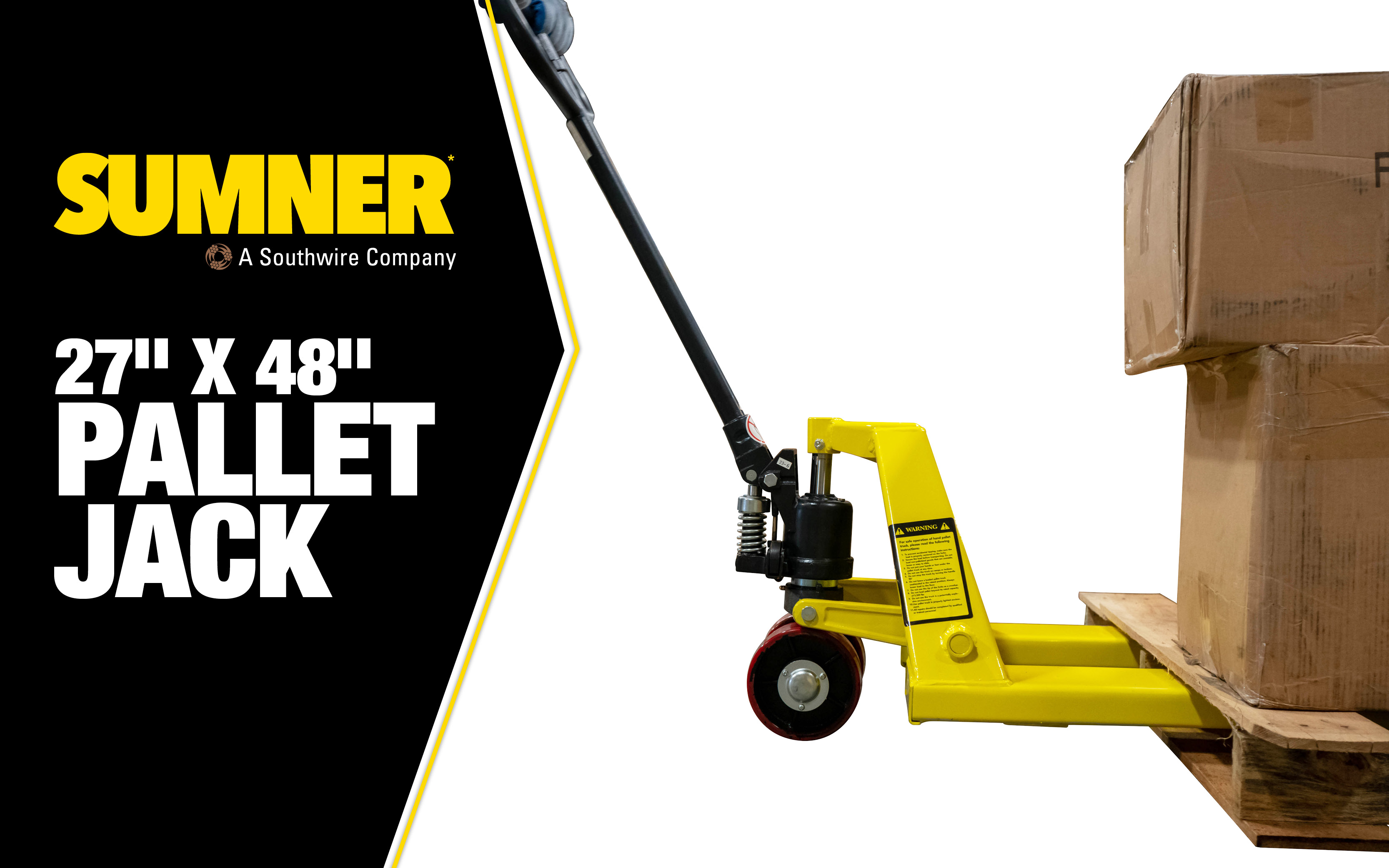 White Cap | Sumner 6000 lb Steel Pallet Jack