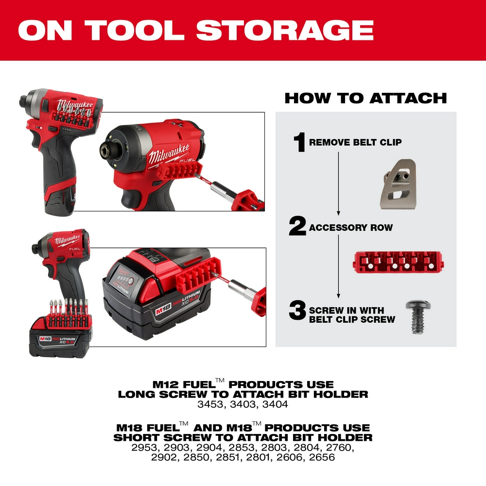White Cap | Milwaukee 26Pc Shockwave Drive And Fasten Set