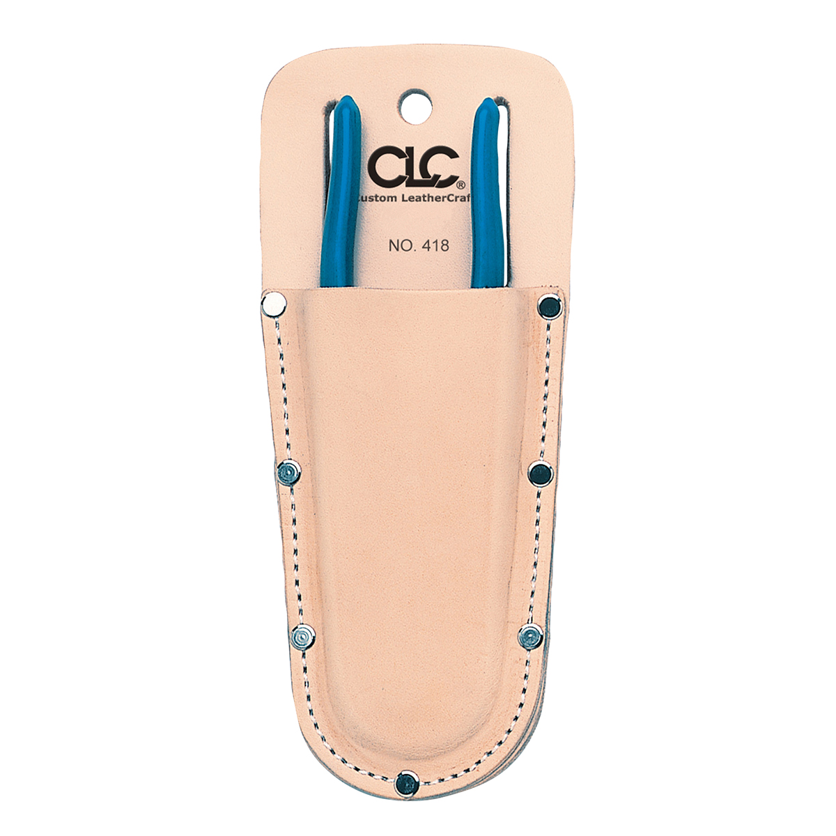 White Cap | CLC Tool Works Top Grain Leather Plier/Tool Holder