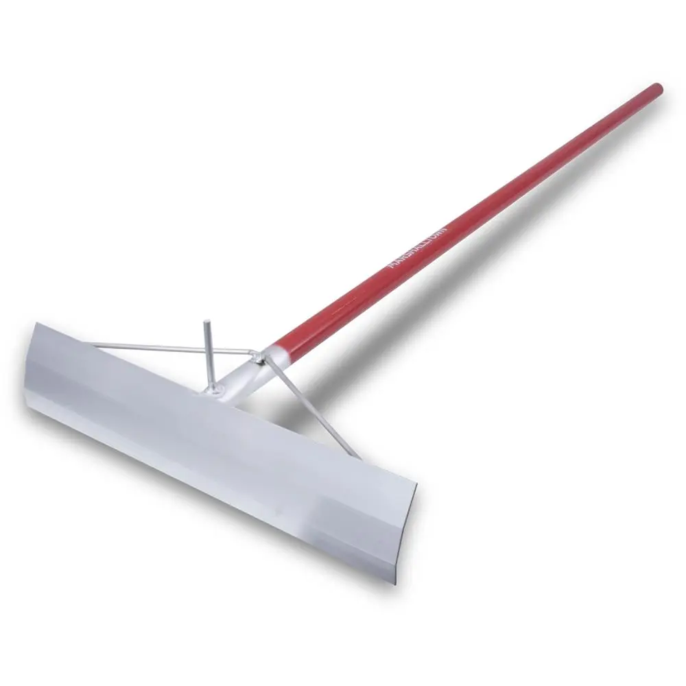 White Cap | MARSHALLTOWN 20"X4" Aluminum Pullcrete Without Hook Red Handle