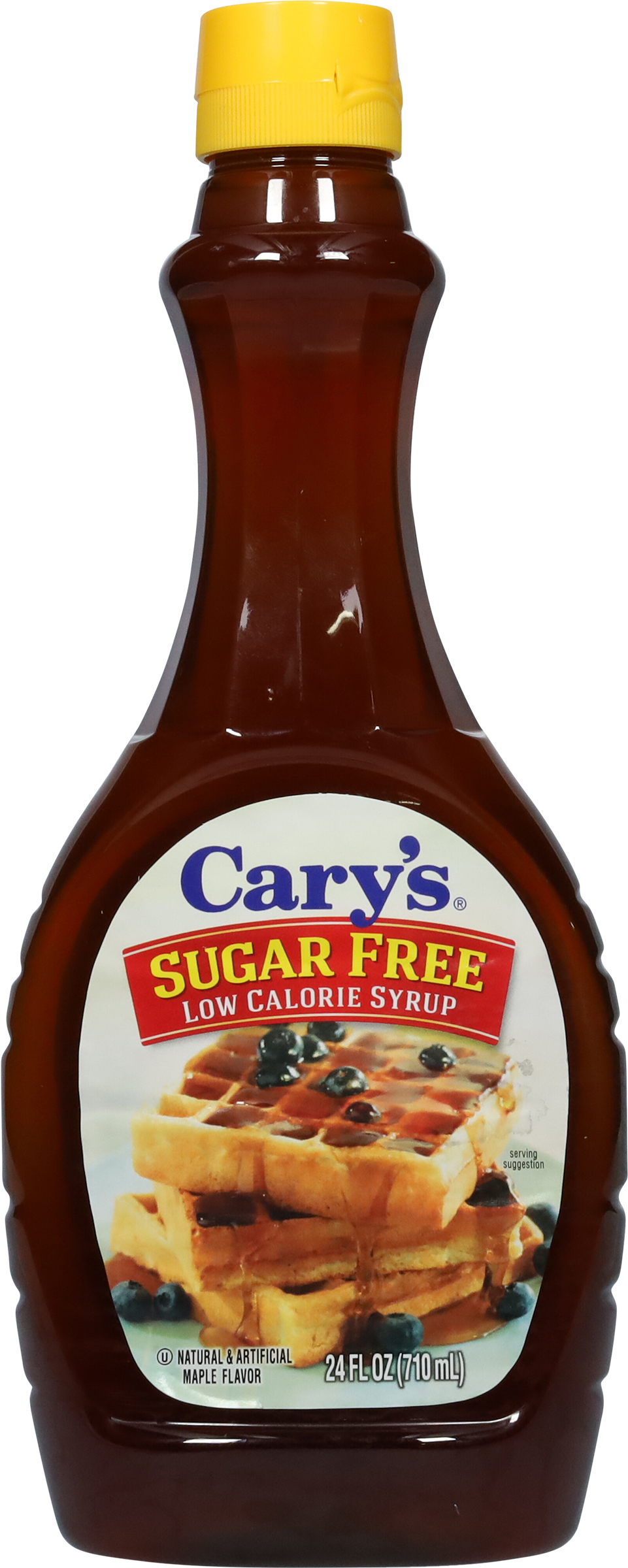 Calories in Syrup, Sugar Free, Low Calorie, Maple Flavor from Cary's