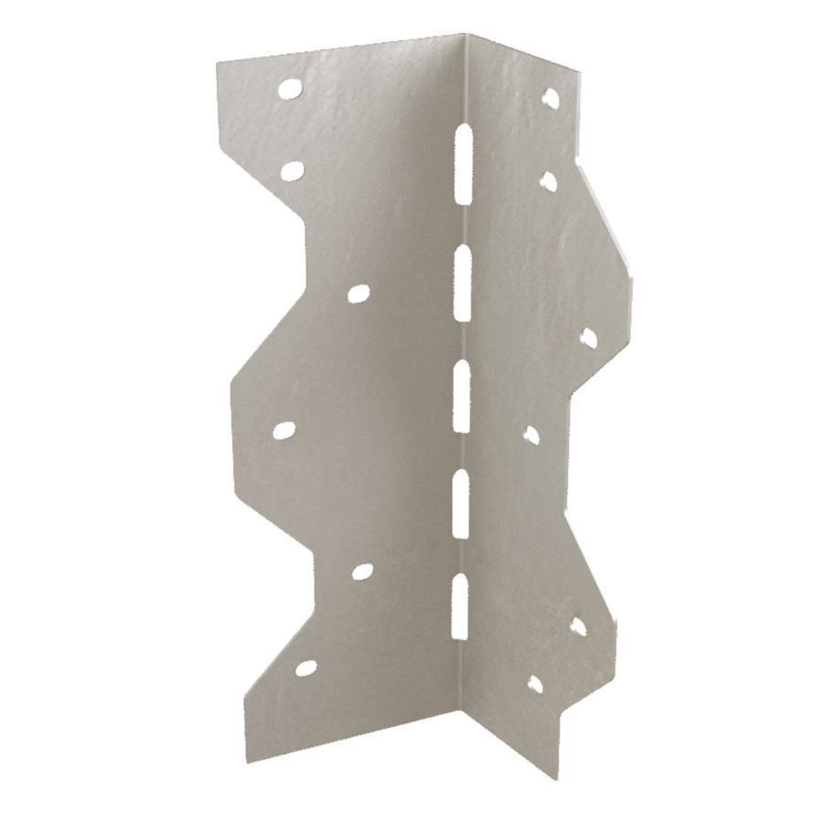 White Cap | USP MP Series 6-7/8" G90 Galvanized 18 ga Steel Framing Angle