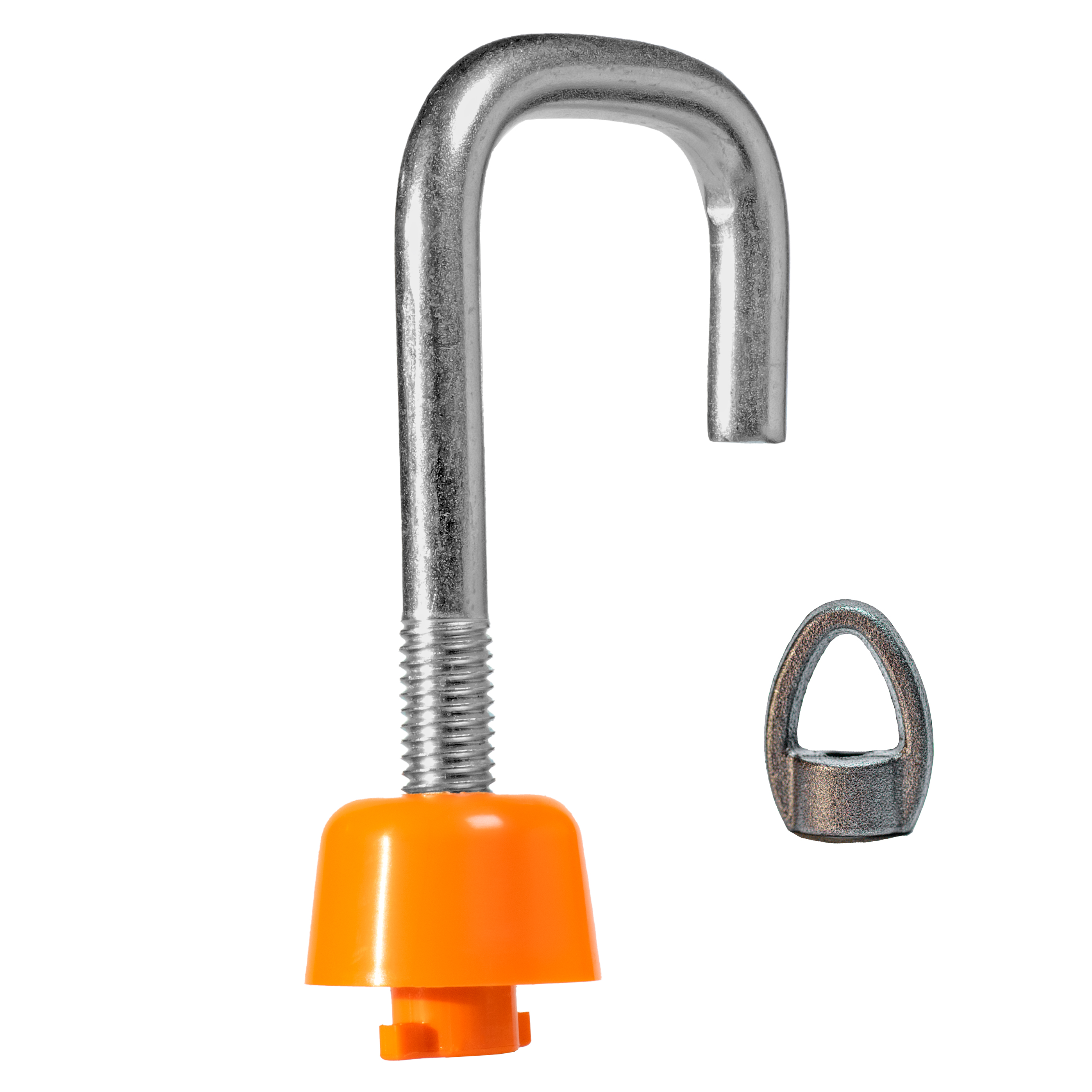 White Cap | Ajustco 1/2" Orange 316 Stainless Steel Recessed Anchor ...