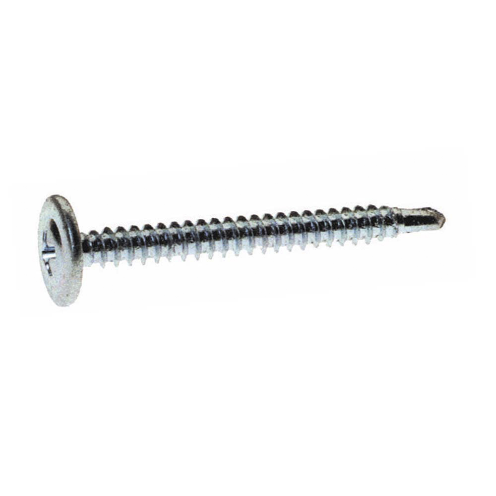 White Cap | 10X3/4" Phillips Modified Truss Fine Thread Self Drill Zp ...