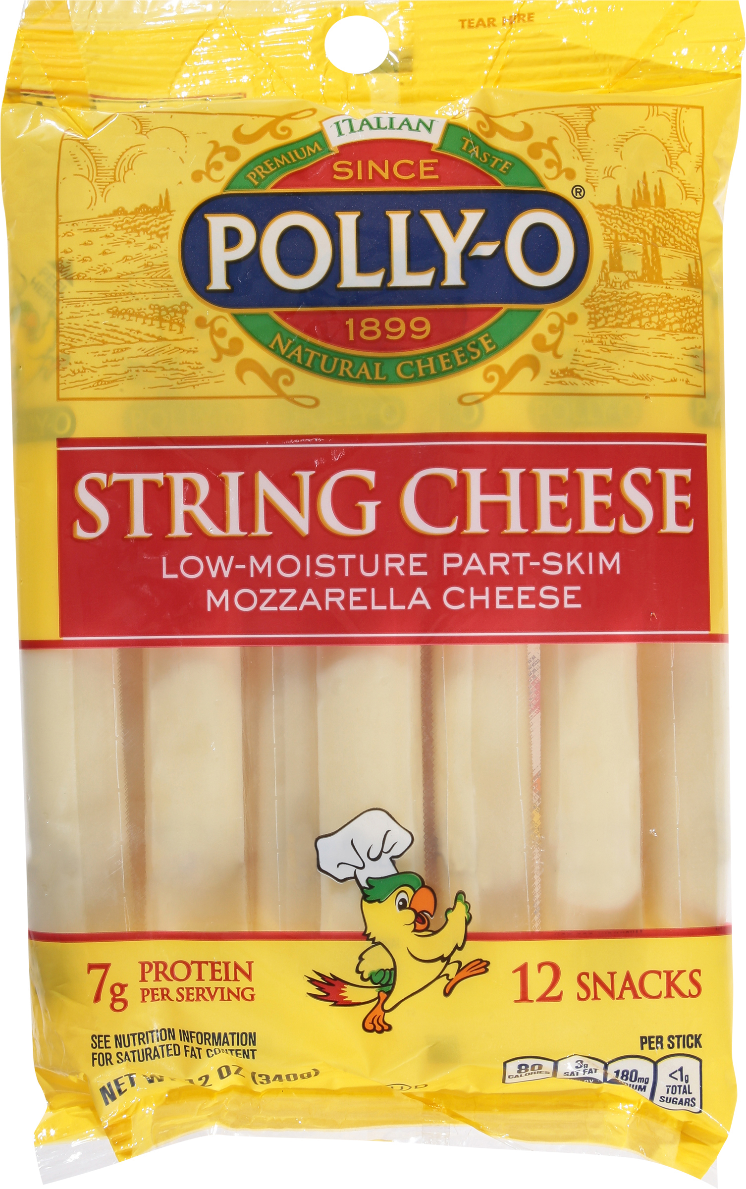 Calories in String Cheese, Original from Frigo